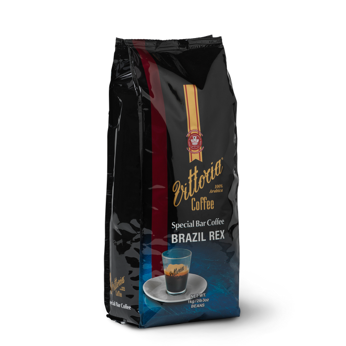 Brazil Rex Special Bar Coffee Beans 1kg | Vittoria Coffee