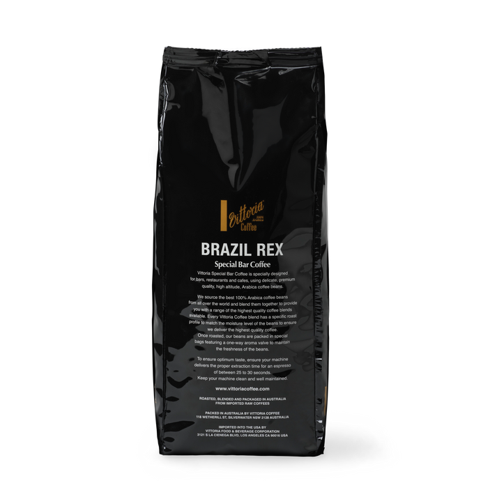 Brazil Rex Special Bar Coffee Beans 1kg | Vittoria Coffee