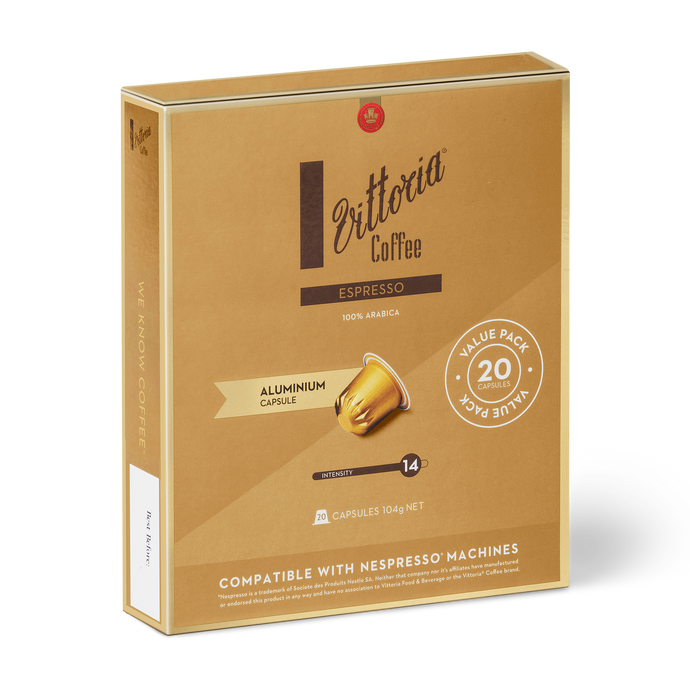 Espresso Capsules – Vittoria Coffee